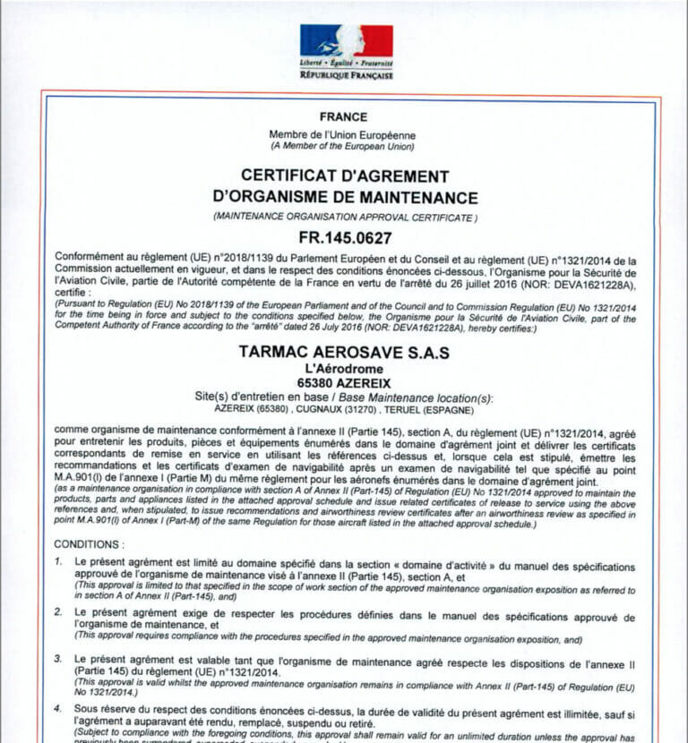 Apply for an EASA Part 66 European Aeronautical Maintenance Licence ...